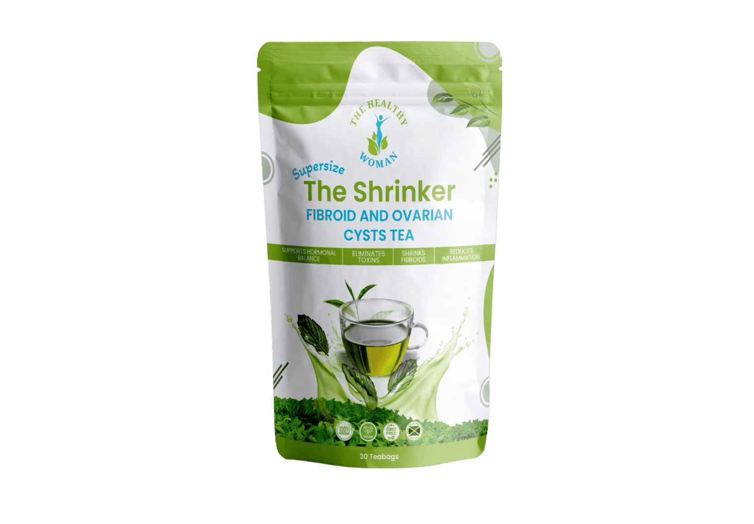 Shrinker Tea (Fibroid & Ovarian Cyst tea) - The Healthy Woman