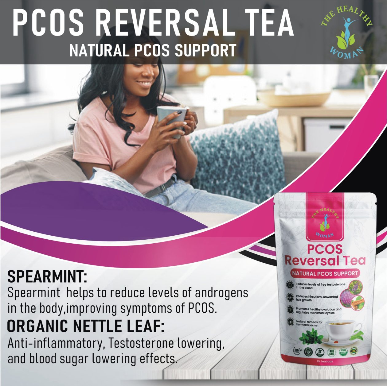 PCOS Reversal Tea - The Healthy Woman