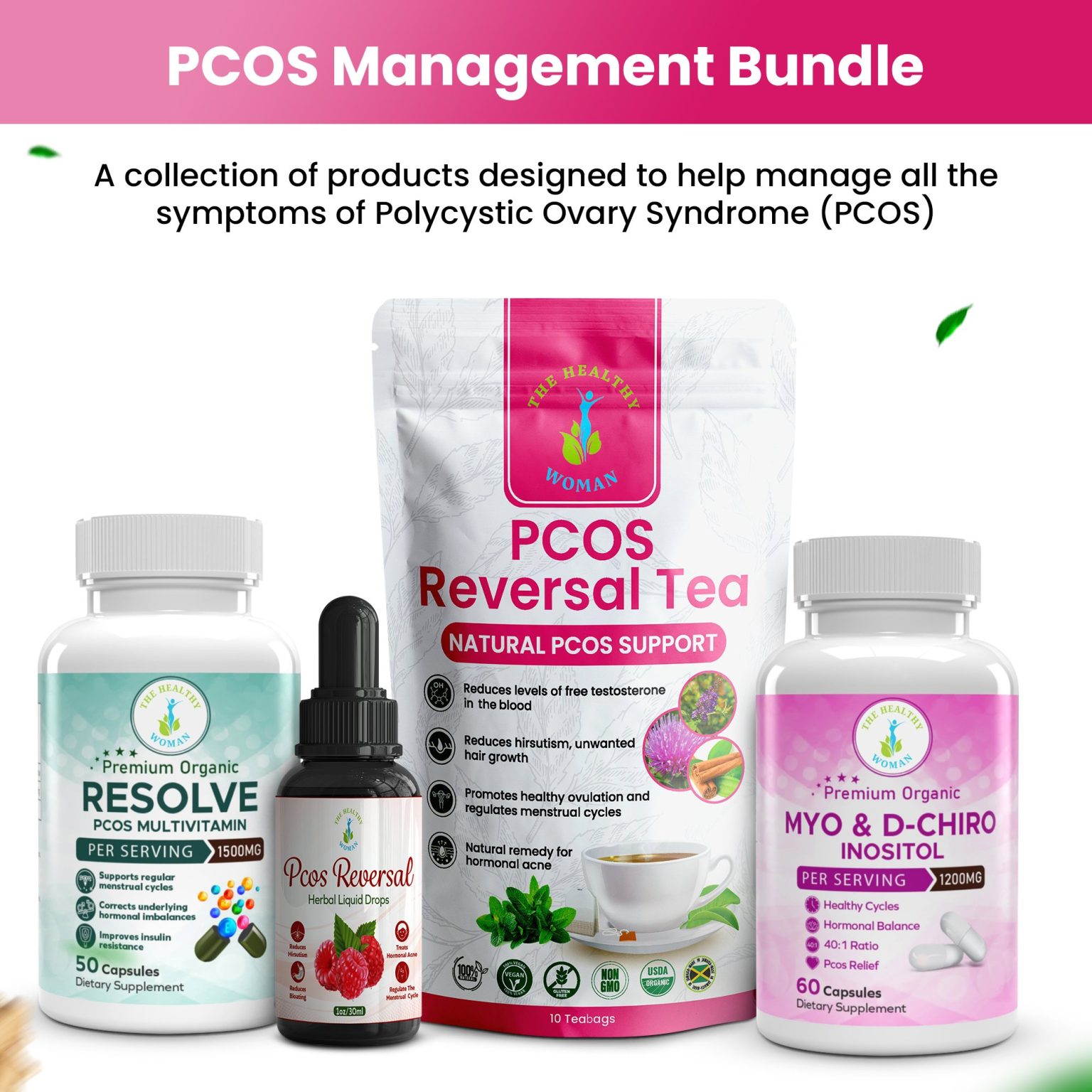 PCOS Management Bundle - The Healthy Woman