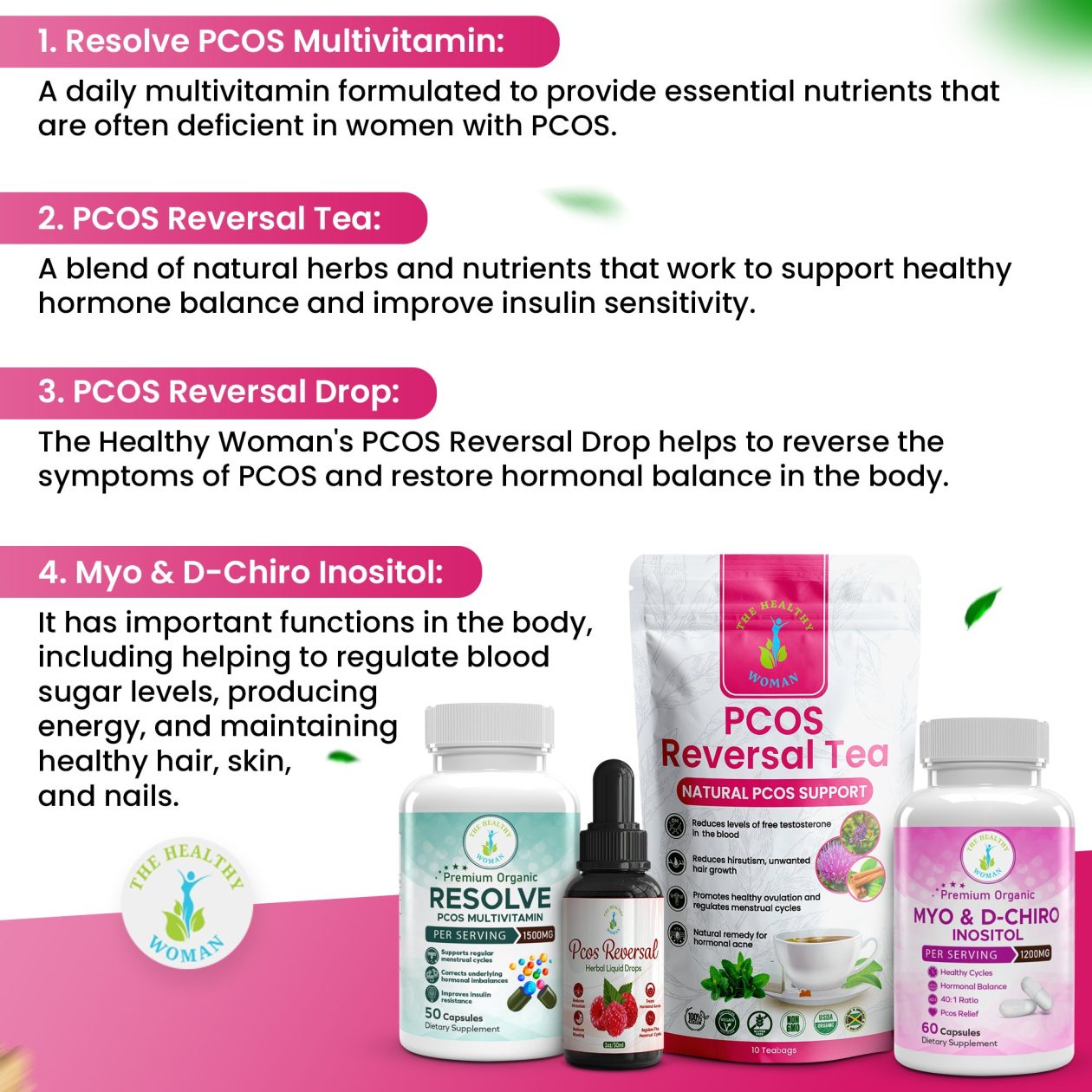 PCOS Management Bundle - The Healthy Woman