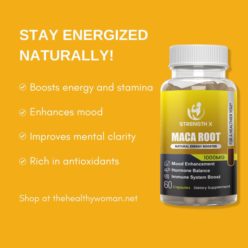 Maca Root Capsules - The Healthy Woman Ltd